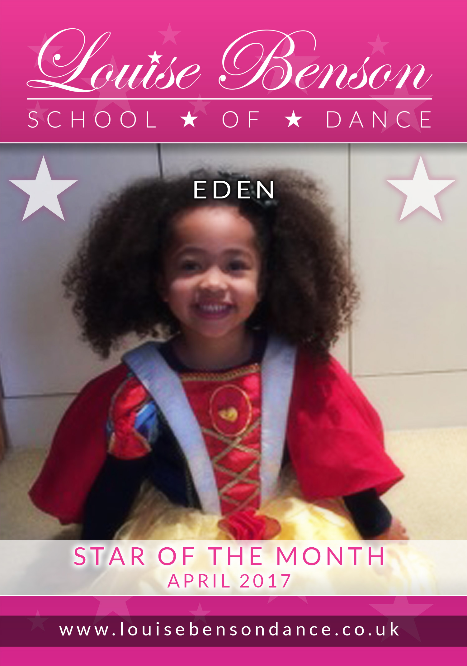 April 2017 - Eden - Louise Benson School of Dance