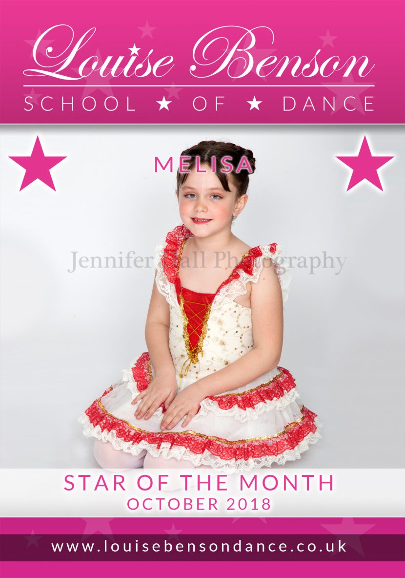 October 2018 - Melisa - Louise Benson School of Dance